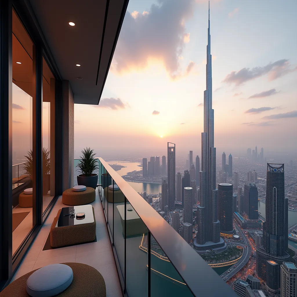 Experience Luxury Living in Burj Khalifa Penthouse